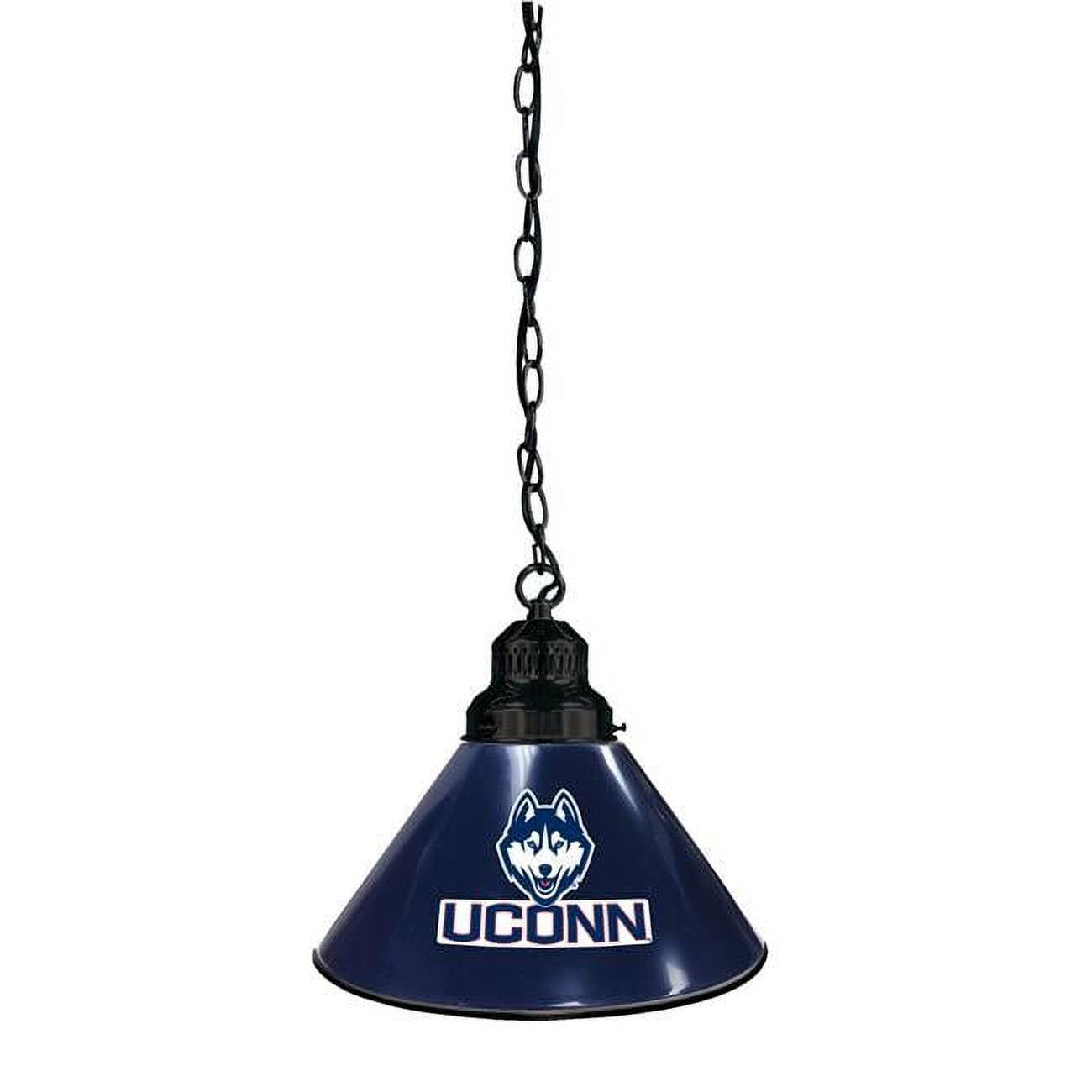 NCAA University of Connecticut Single Shade Pendant Light - Black ...