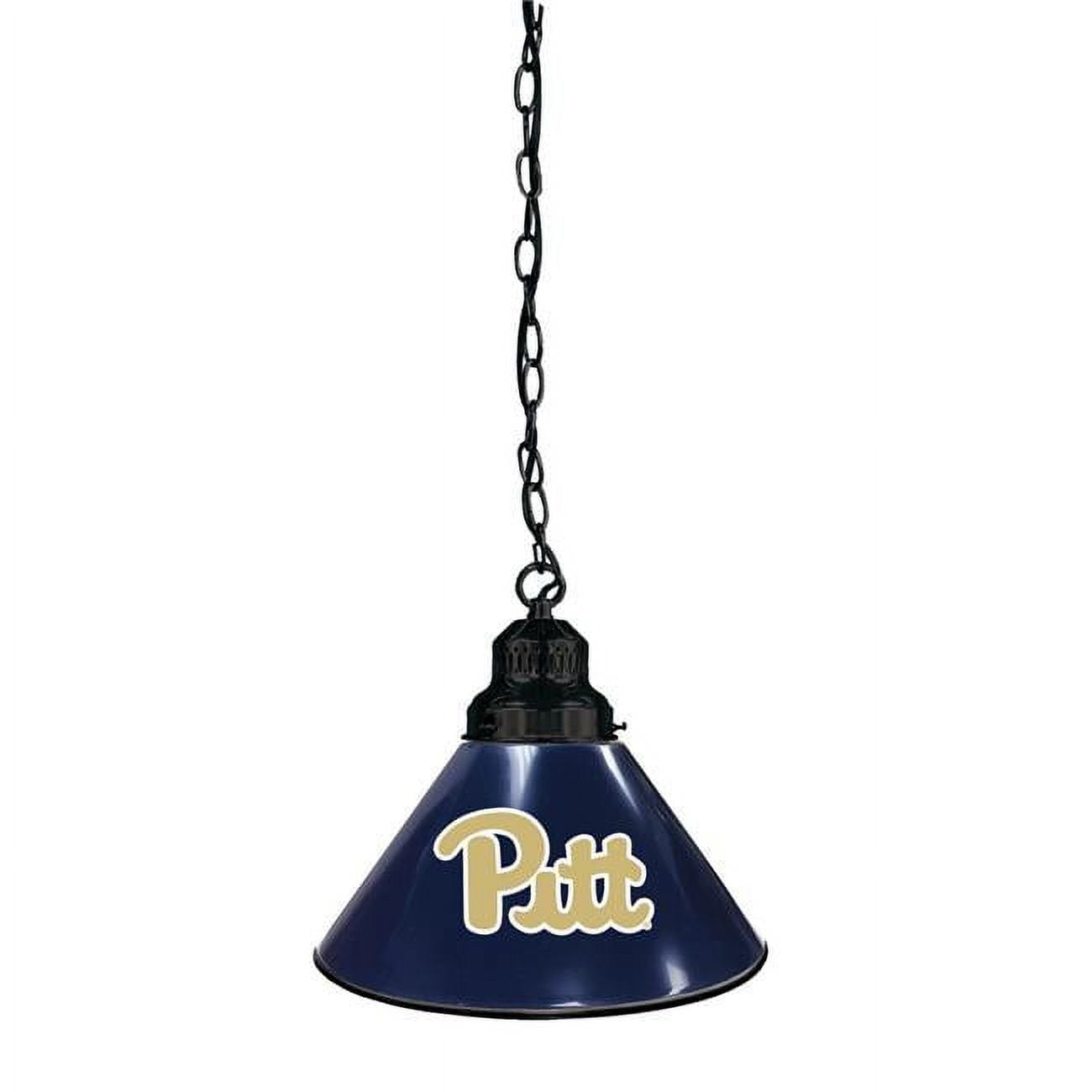 NCAA University of Pittsburgh Single Shade Pendant Light - Black ...