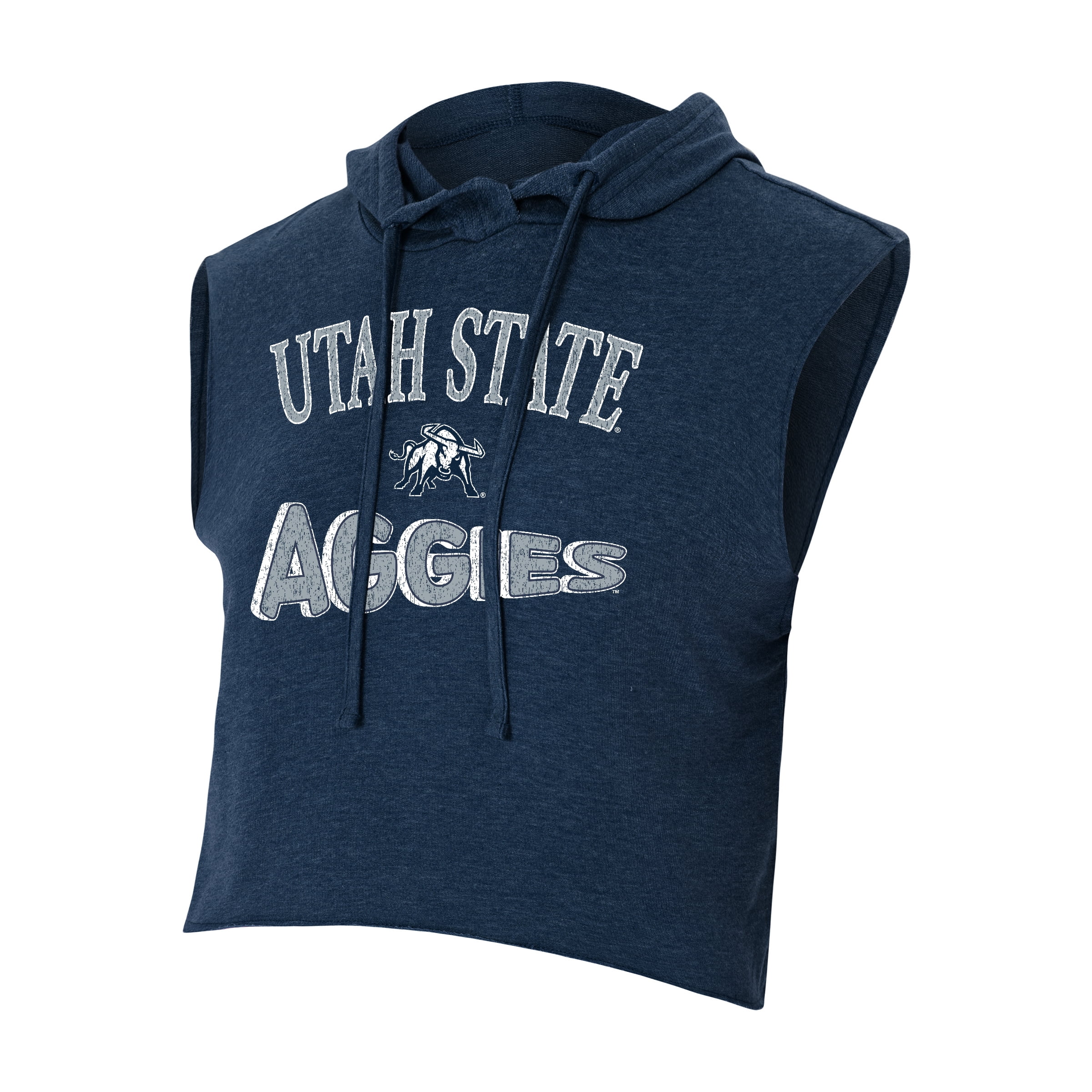 NCAA Utah State Aggies Womens Team Color Muscle Hood - Walmart.com