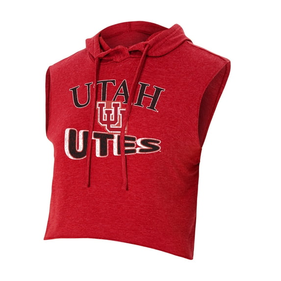 NCAA Utah Utes Womens Team Color Muscle Hood - Walmart.com