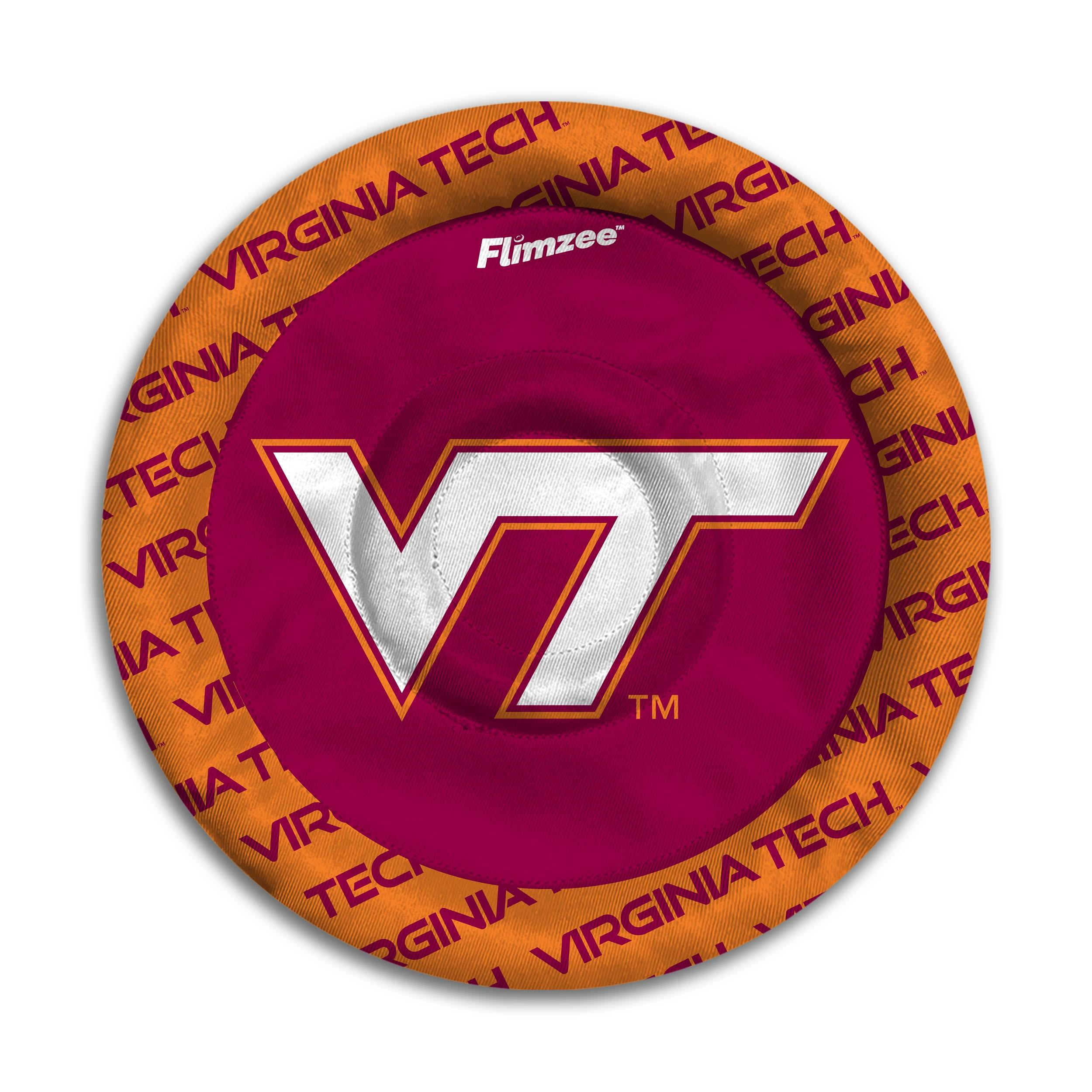 NCAA Virginia Tech Hokies Flimzee Bean-Bag Flying Disc YouTheFan ...