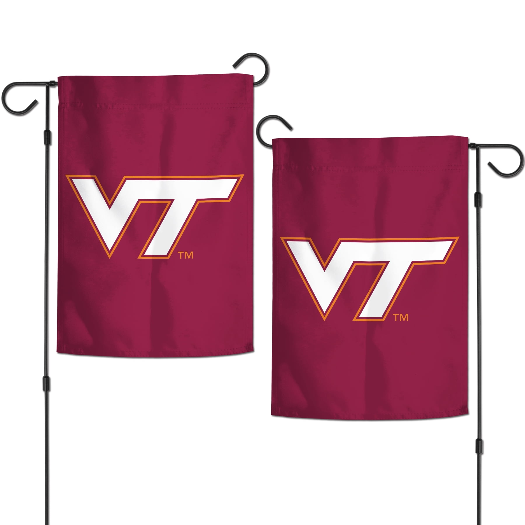 NCAA Virginia Tech Team 12" x 18" Garden Flag - Walmart.com