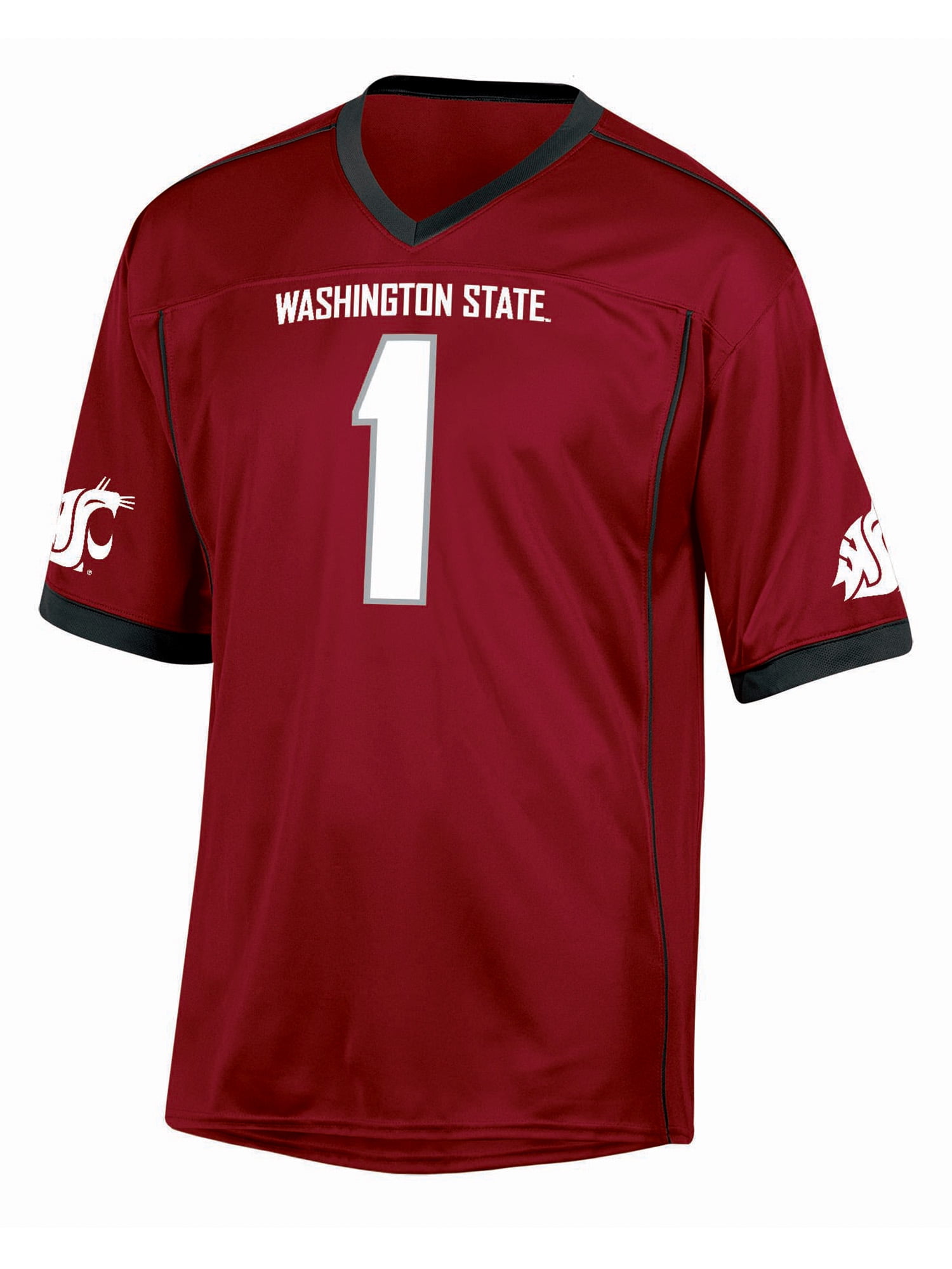 NCAA WASHINGTON STATE Mens Primry Color Synthetic JSY Football ...