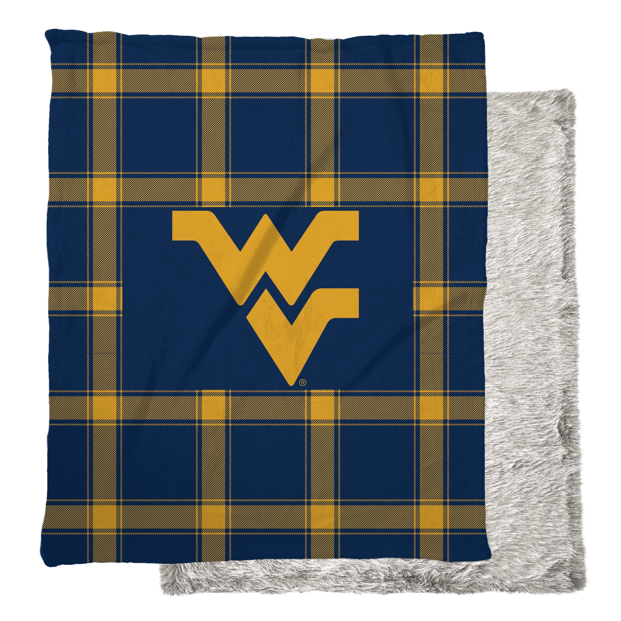 NCAA WEST VIRGINIA Sherpa Throw Blanket - Walmart.com