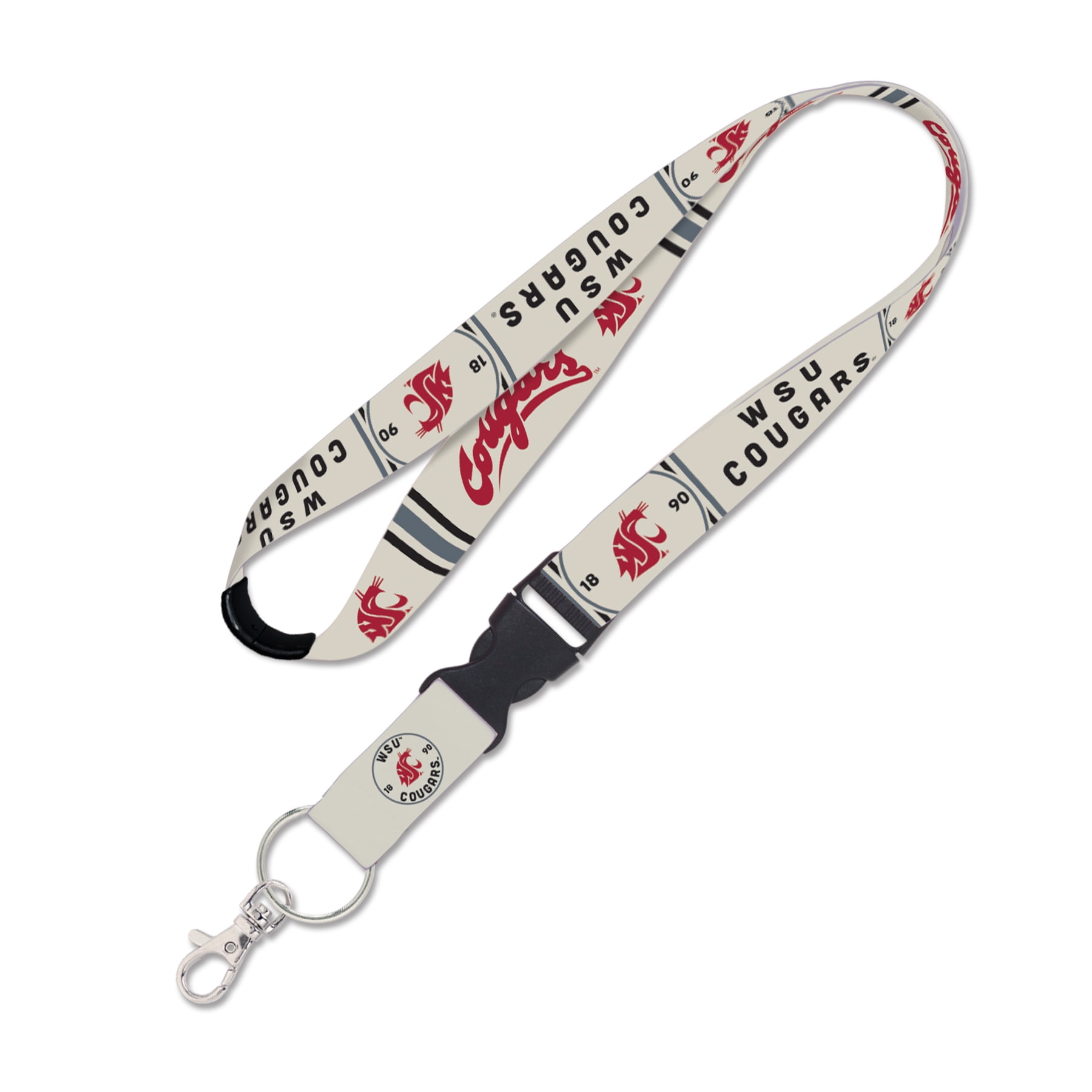 NCAA Washington State Team VIntage 1" Reversible Lanyard with Buckle ...