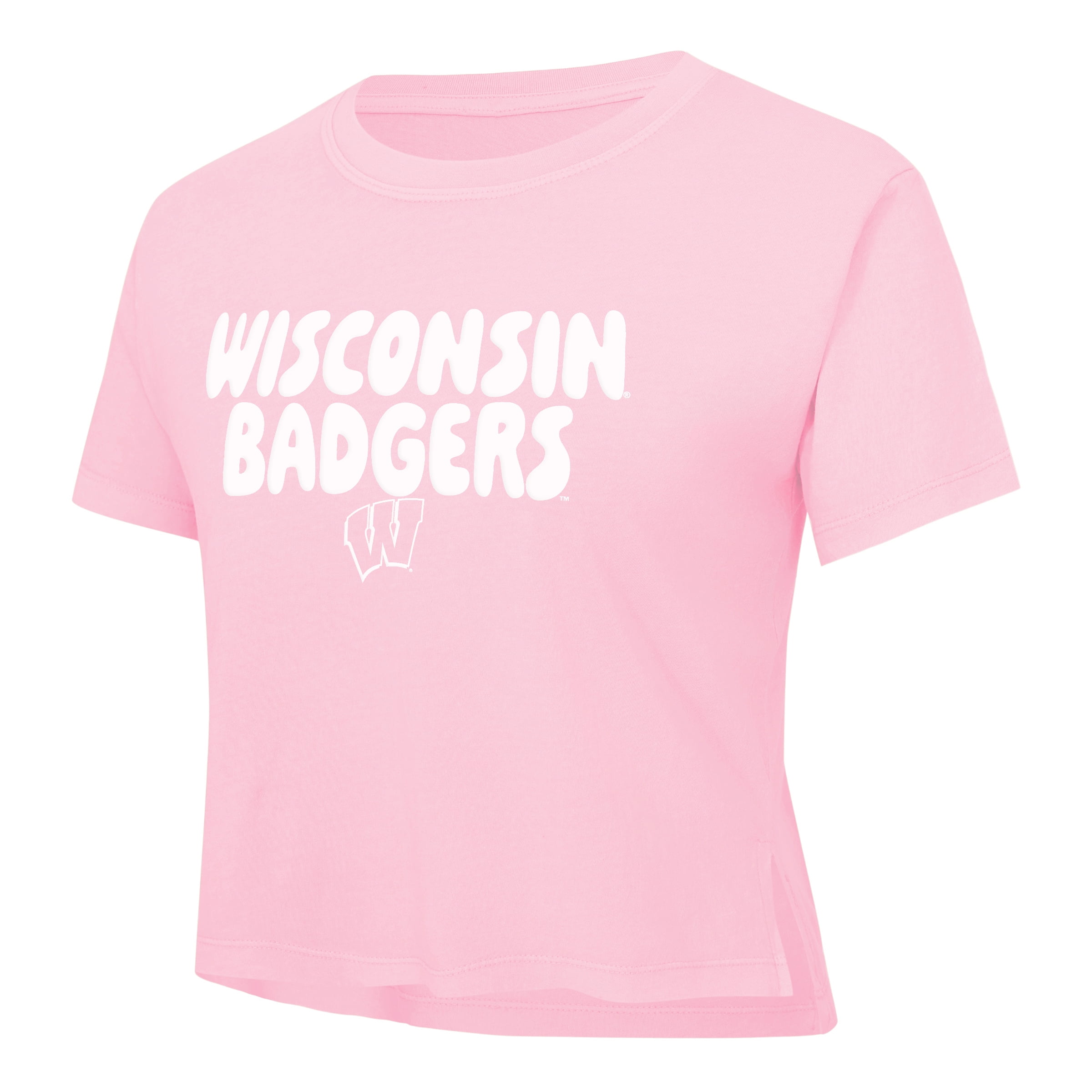 NCAA Wisconsin Badgers Womens Bubble Print T - Walmart.com