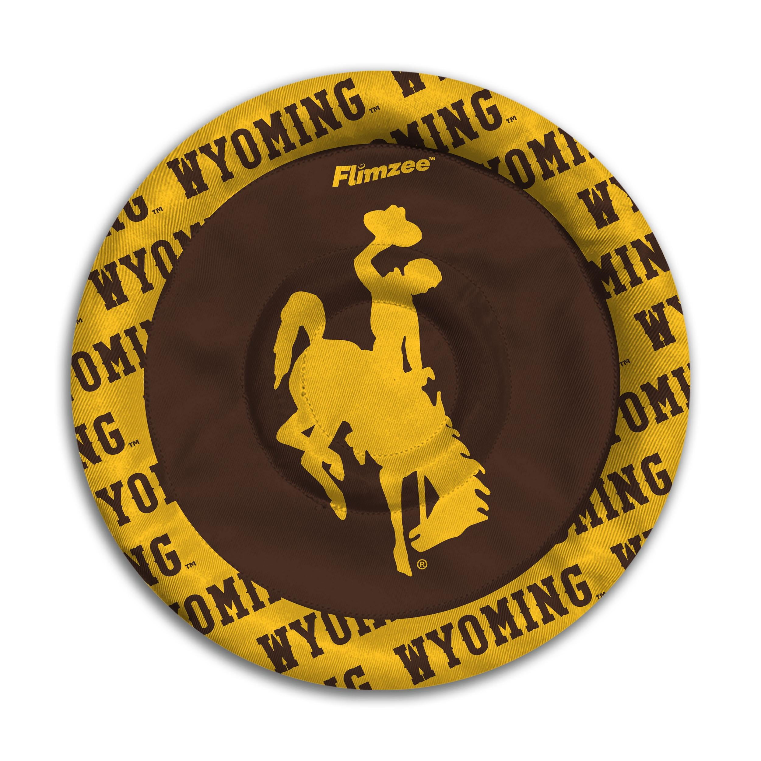 NCAA Wyoming Cowboys Flimzee Bean-Bag Flying Disc YouTheFan - Walmart.com