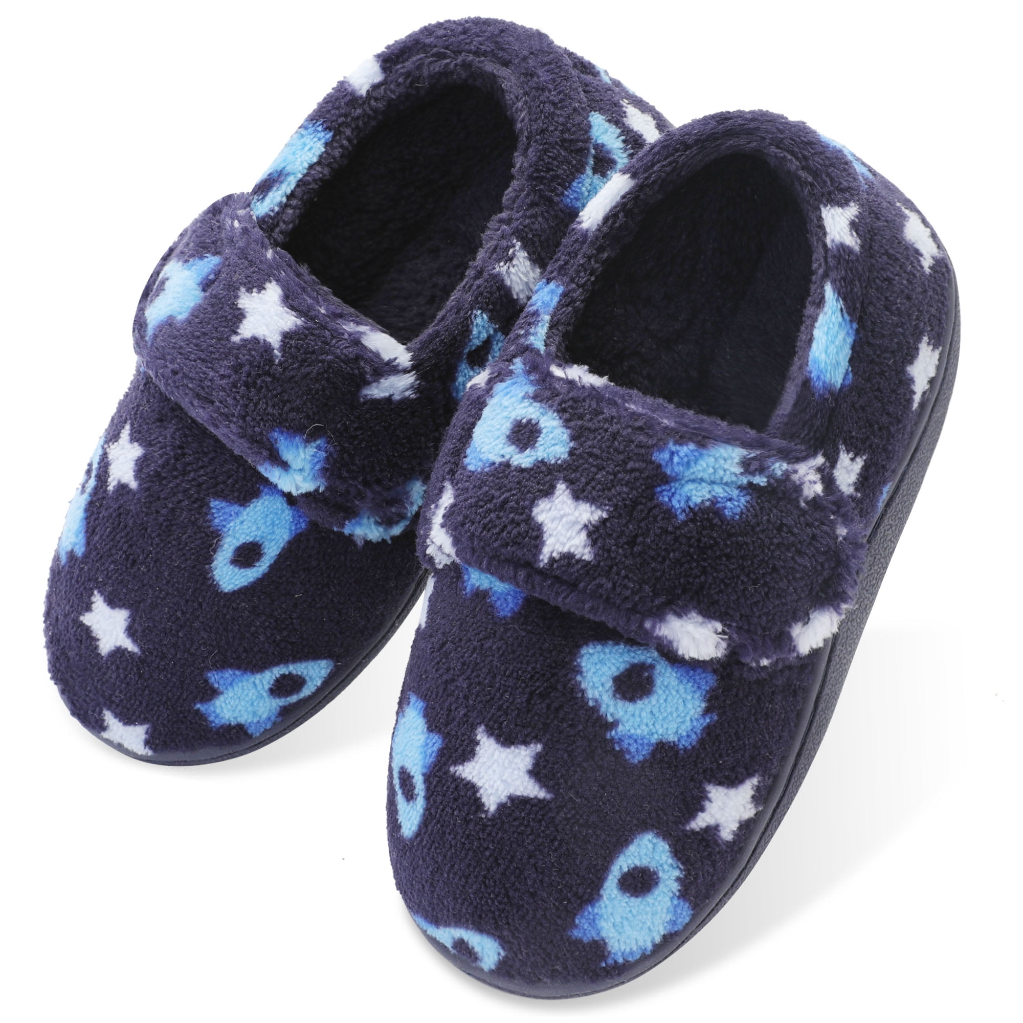 NCCB Plush Kids Girls Slippers, Comfortable Indoor Outdoor House Shoes ...