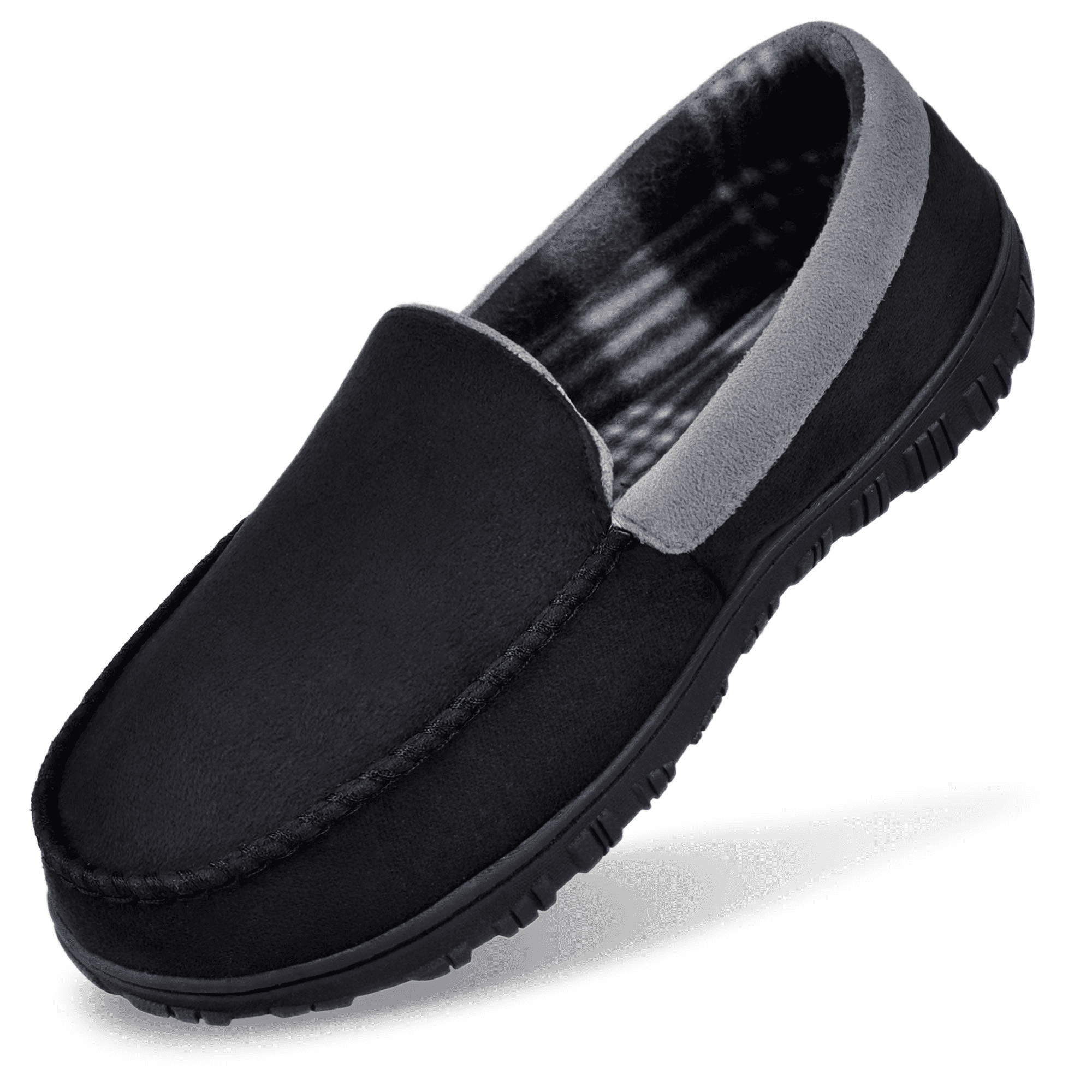 NCCB Slippers for Men Comfy Moccasins for Men Mens Memory Foam Slippers ...