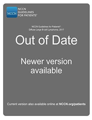 Pre-Owned NCCN Guidelines for Patients®: Diffuse Large B-cell Lymphoma, 2017 Paperback - Walmart.com
