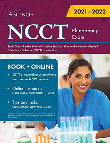Pre-Owned NCCT Phlebotomy Exam Study Guide: Review Book with Practice ...
