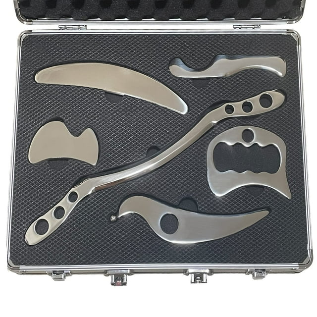 NCCYOOT Gua sha Set, DHF10 IASTM Tool Gua Sha Stainless Steel Muscle ...