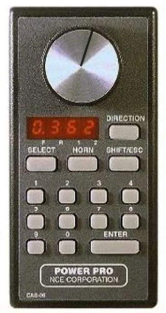NCE NCE5240044 Power Pro Cab/LED Display w/Potentiometer/Radio ...