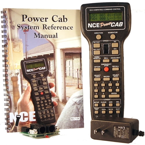 NCE Corporation Power Cab DCC Starter Set 5240025 - Complete System ...