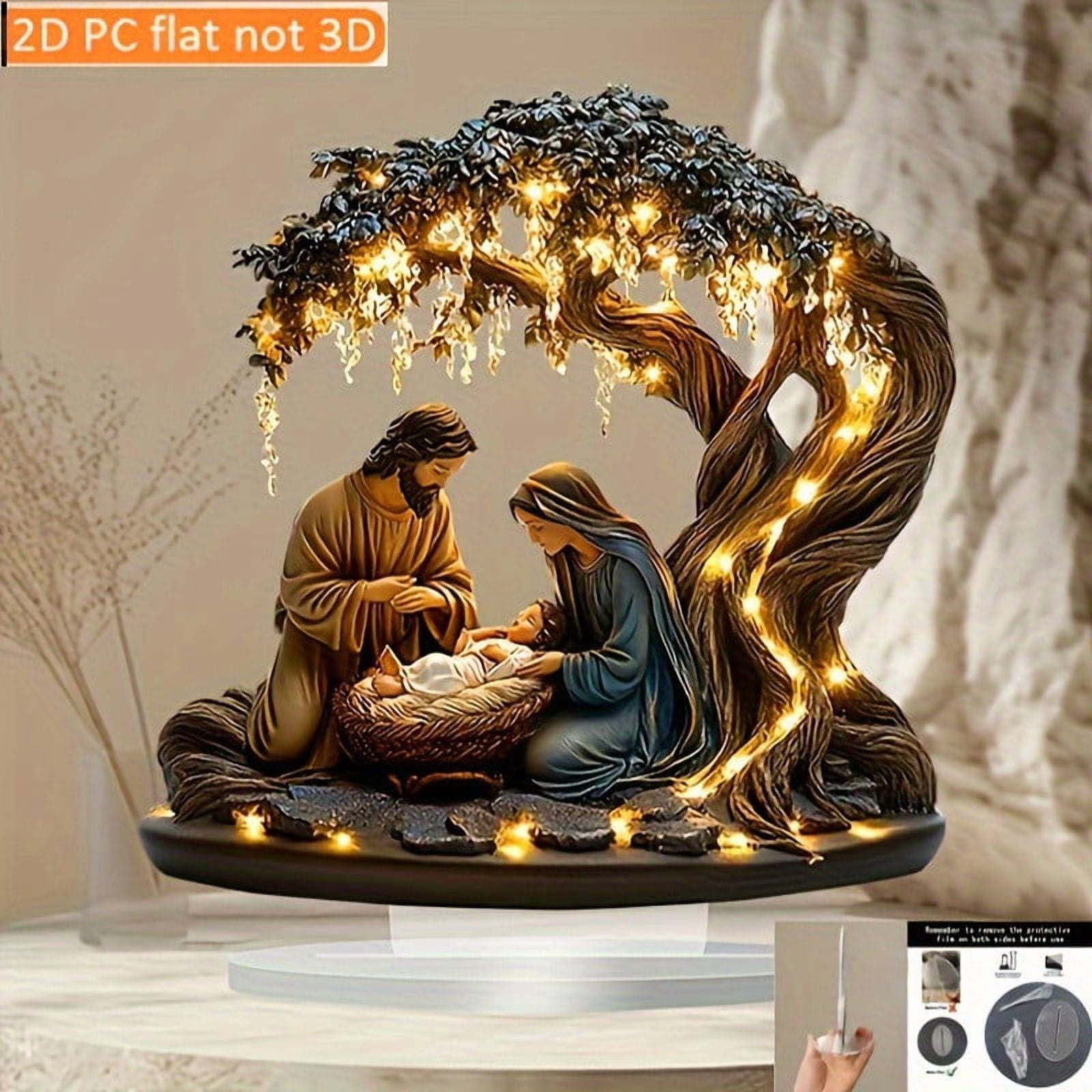 NCHKUN 2D Flat Ornament for Office Desk Decor, Home Decoration Accents ...