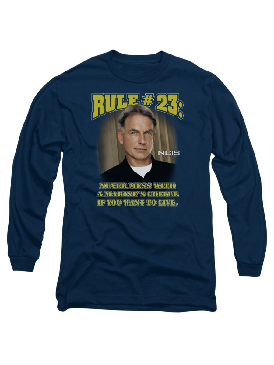 NCIS CBS TV Show Rule 23 Adult Long Sleeve T-Shirt Tee - Walmart.com