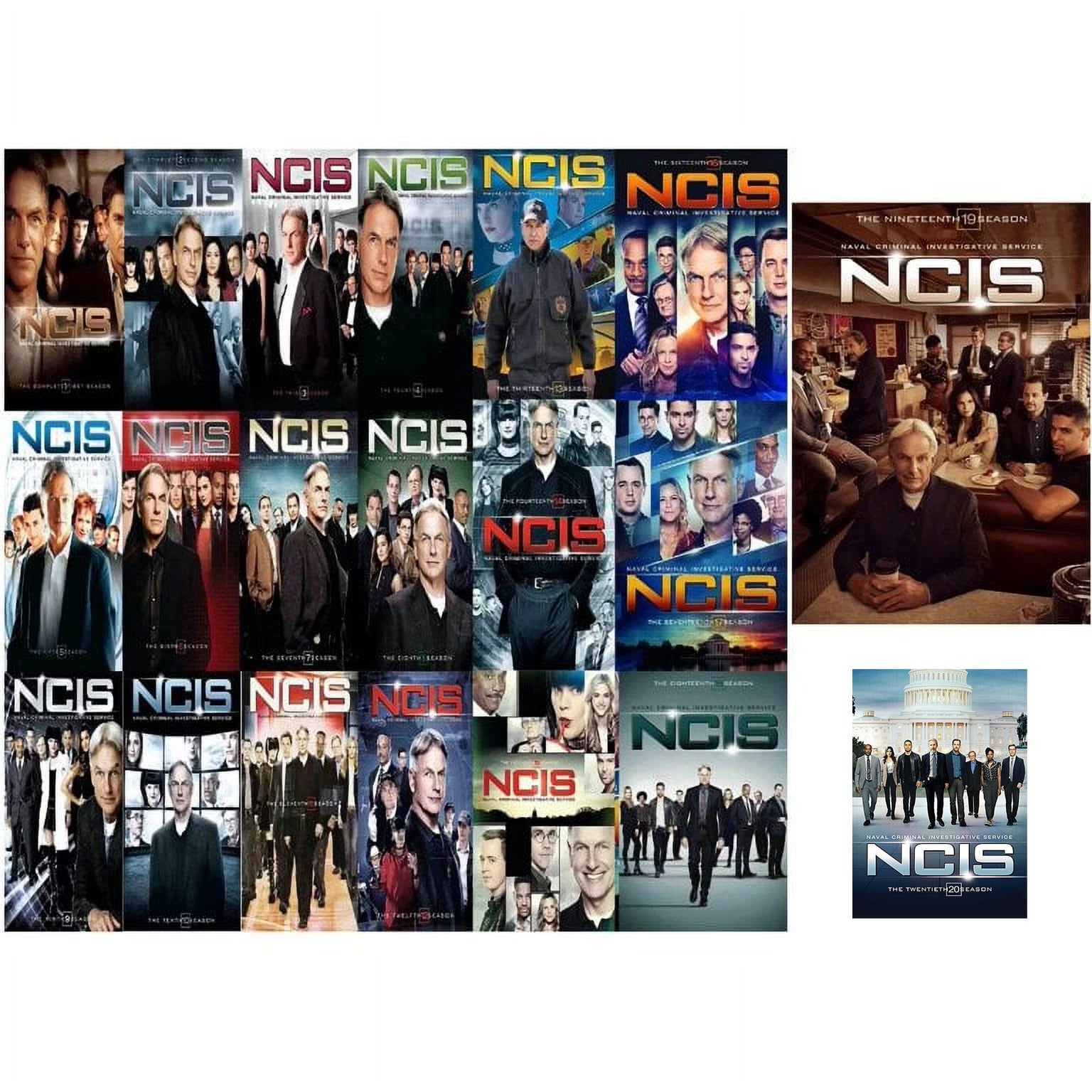NCIS Complete Series Seasons 1-20 Full Box Set DVDs - Walmart.com