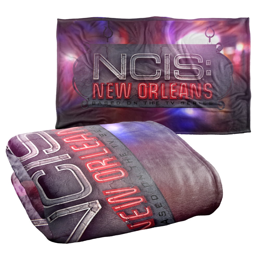 NCIS:New Orleans Neon Sign Silky Touch Super Soft Throw Blanket 36" x ...