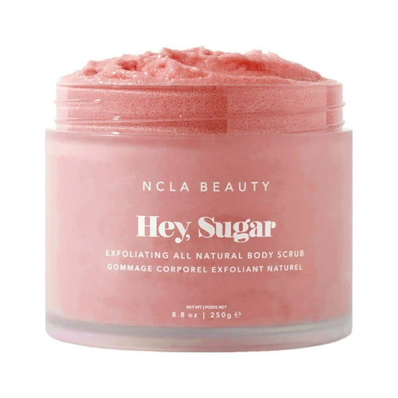 NCLA Beauty Hey, Sugar All Natural Pink Grapefruit Body Scrub - Walmart.com