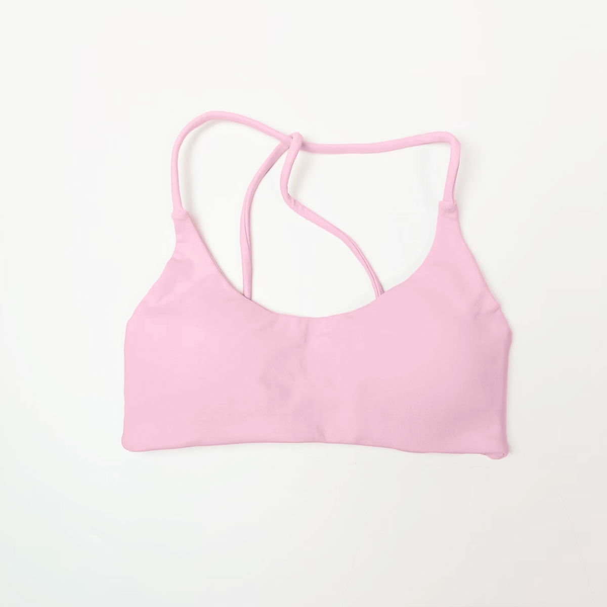 NCLAGEN Twist Back Bra High Support Sports Top Women Gym Wear Workout ...