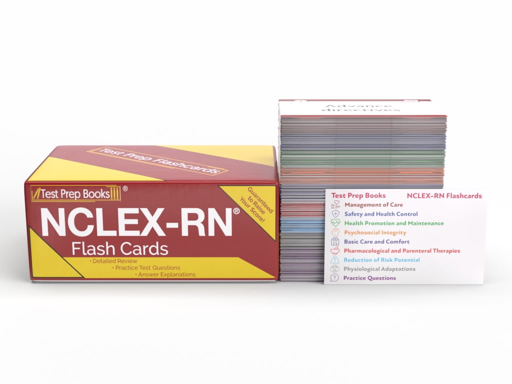 NCLEX RN Examination Prep Study Cards: NCLEX RN Review 2024 and 2025 ...