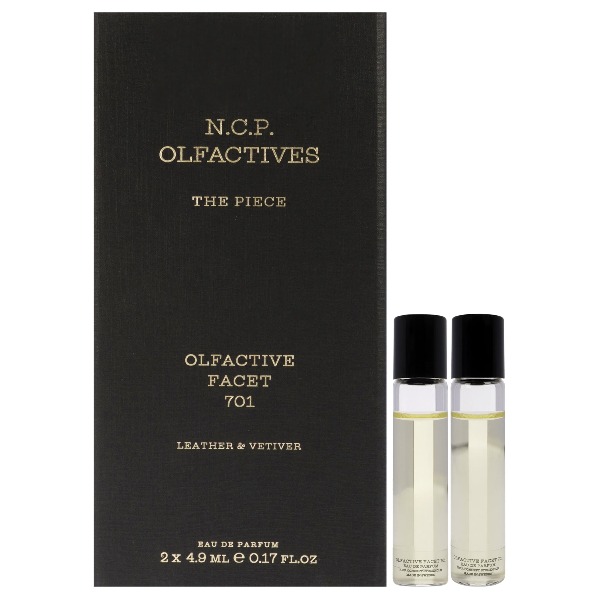 NCP The Piece - Gold , 3 Pc 4.9ml Olfactive Facet -701 Leather and ...