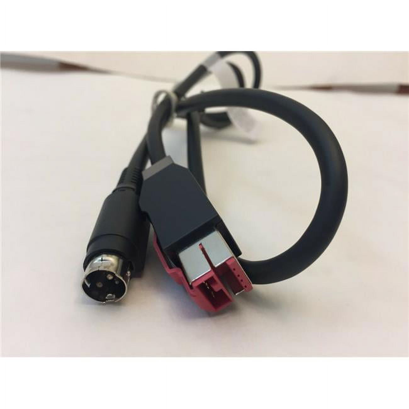 NCR 1432-C092-0010 1 m 24V Printer Power Cable, Black - Walmart.com