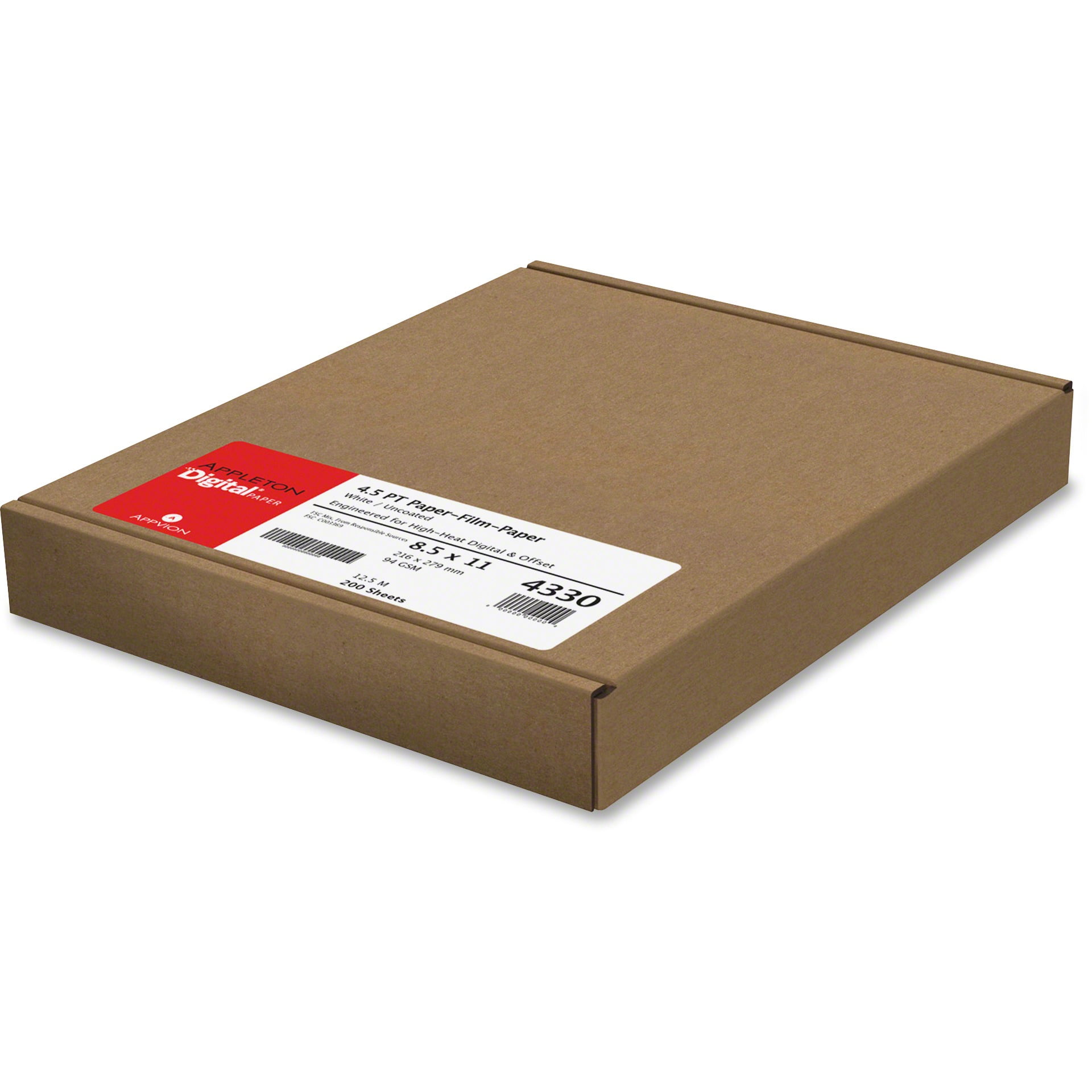 NCR Paper, NCR4330, Digital Paper-Film Paper, 200 / Pack, White ...