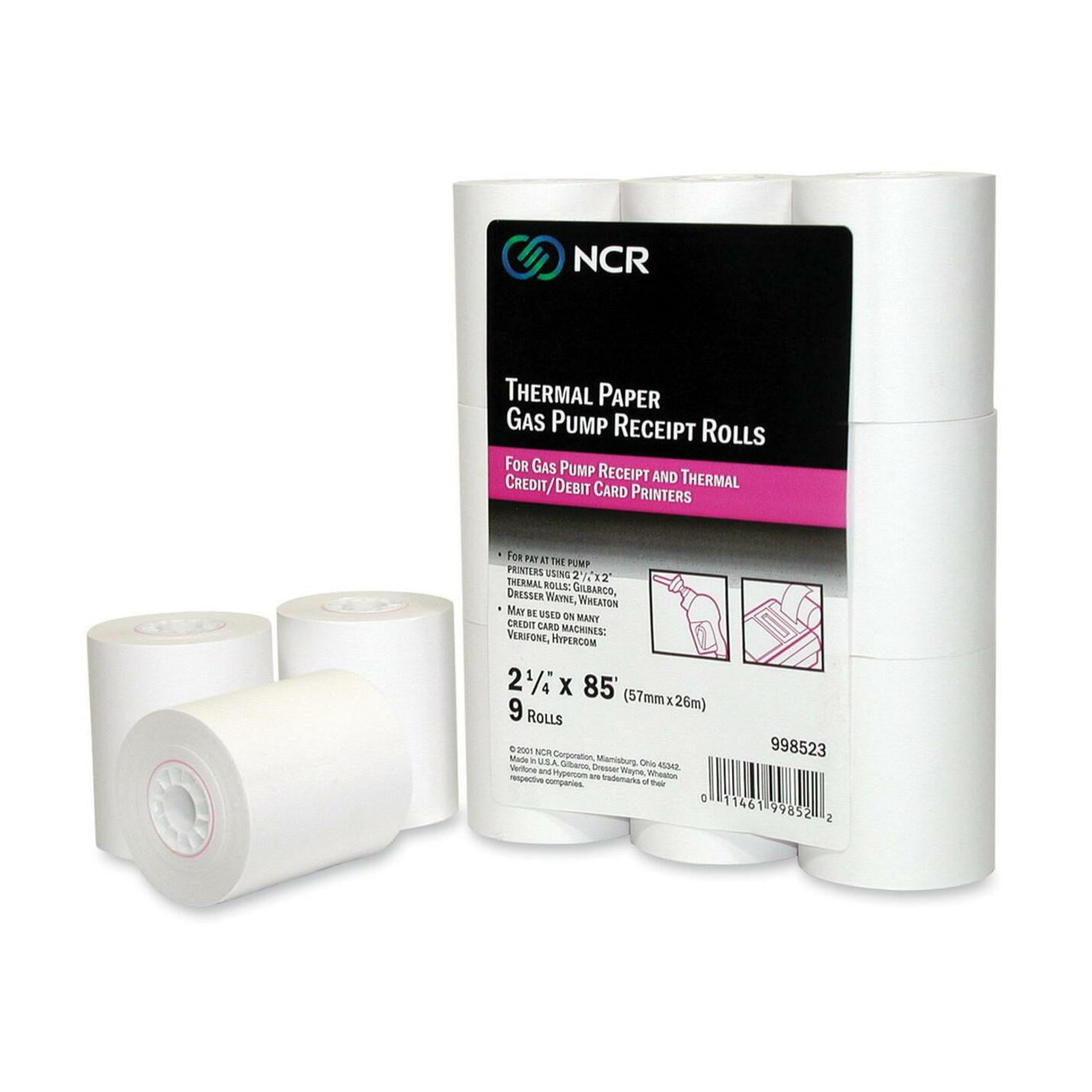 NCR Thermal Paper, White - Walmart.com