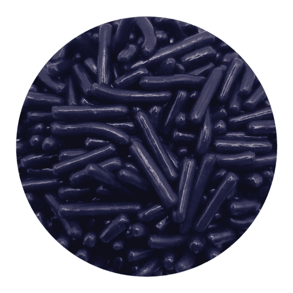 NCS Navy Blue Edible Jimmies Sprinkles, 8 ounces - Great for Cupcakes ...