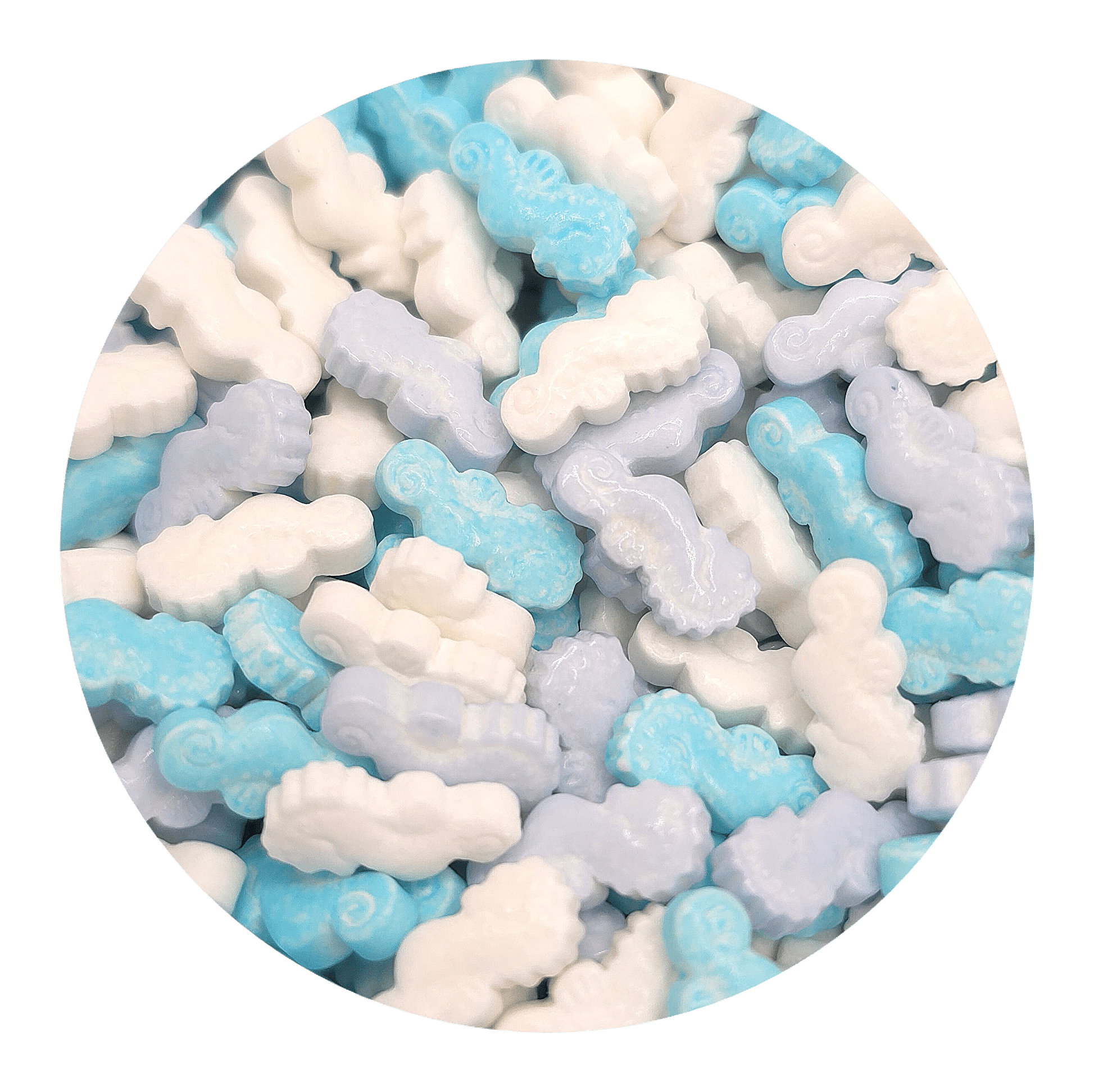 NCS Seahorses Edible Candy Toppers, 8 ounces - Great for cupcakes ...