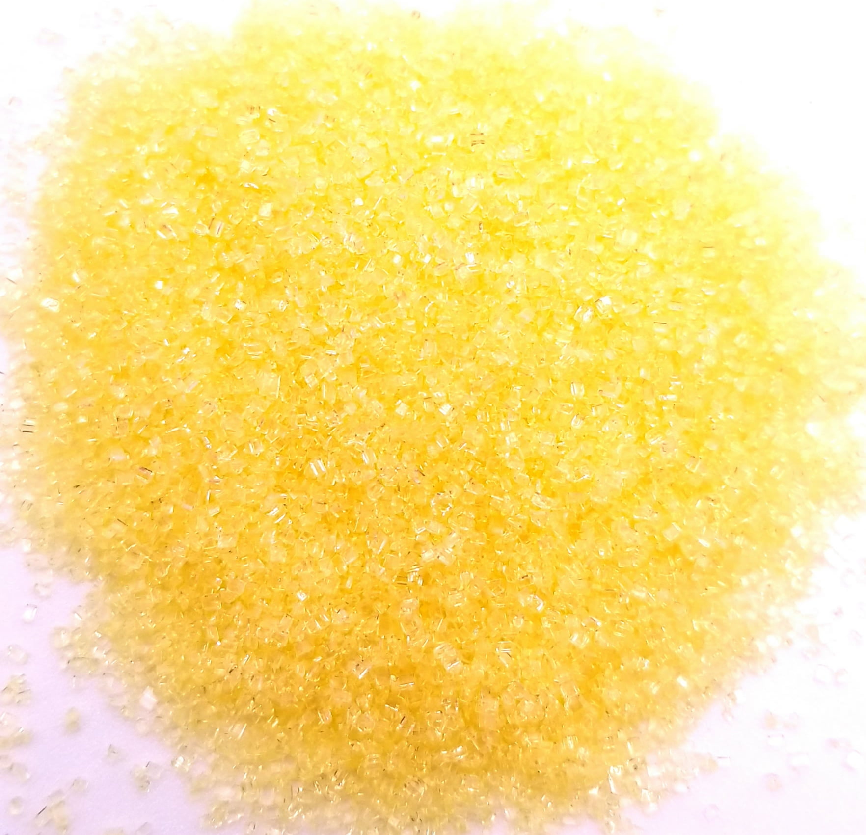 National Cake Supply NCS Yellow Sanding Sugar Food Grade, Reusable ...