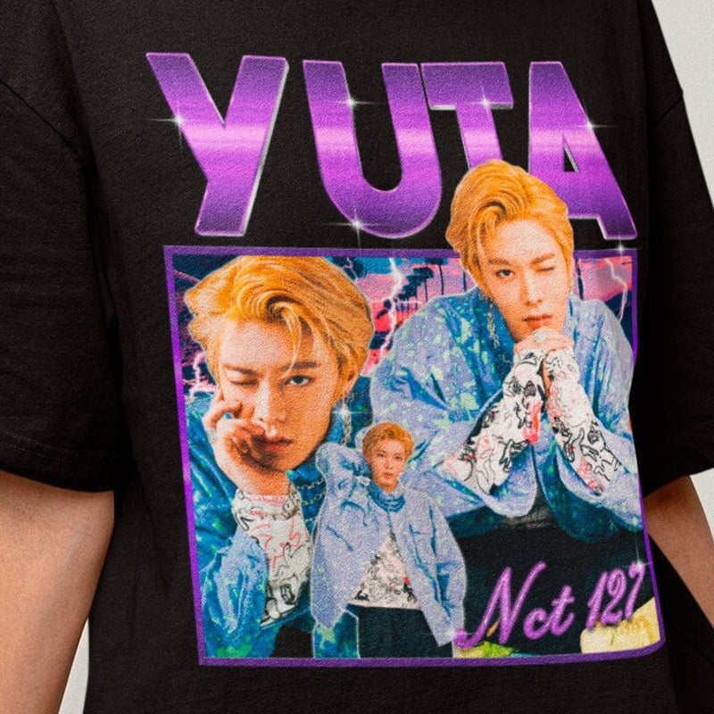 NCT 127 Yuta Retro Classic Tee - Nct T-shirt - Kpop Botleg Shirt - Kpop ...