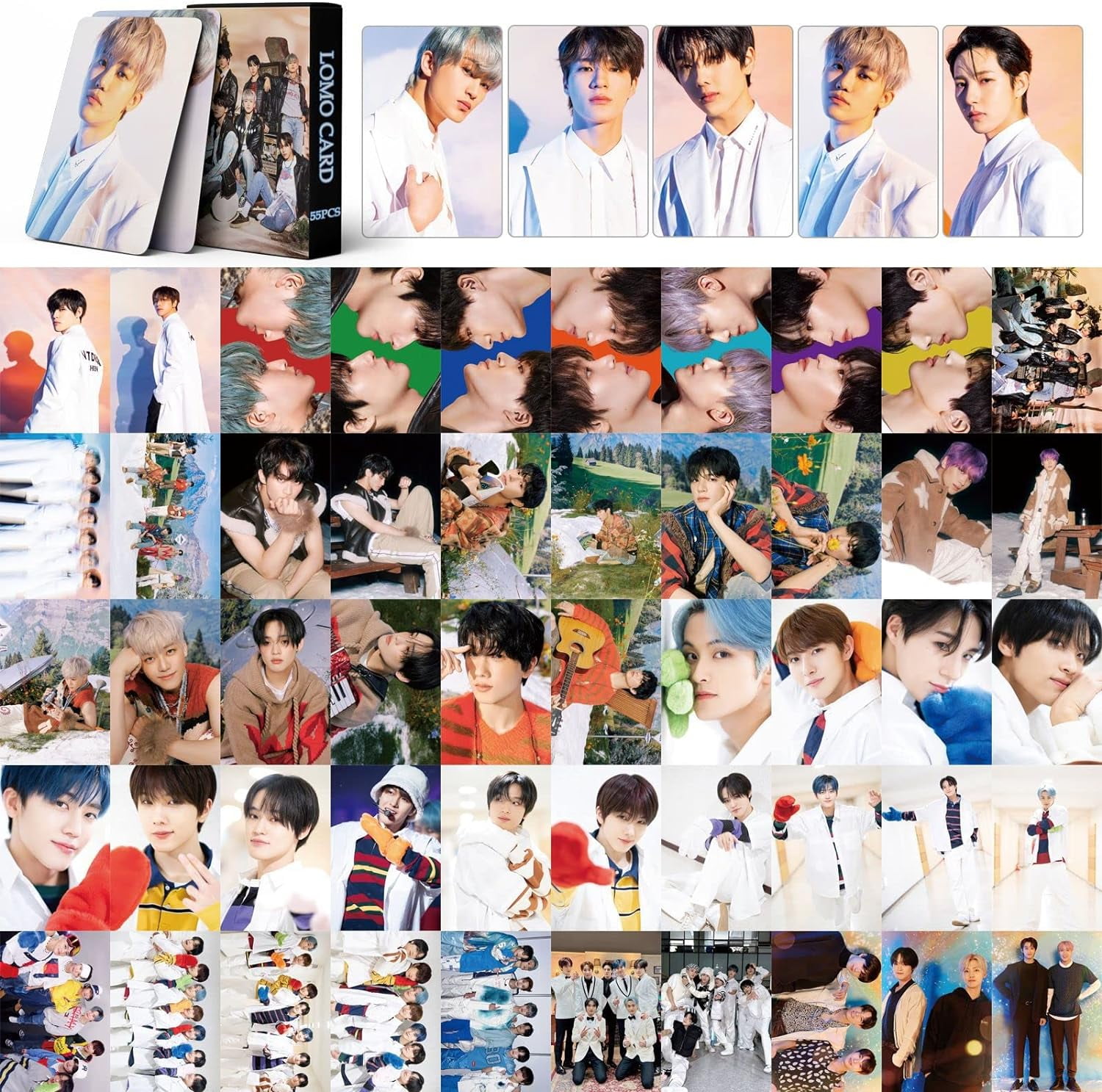 NCT DREAM Photocards 55pcs NCT DREAM BEST FRIEND EVER New Album Cards ...