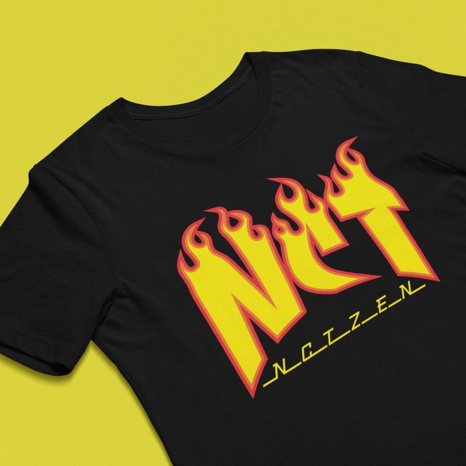 NCT Flame T-shirt, Nct 127 Tee, Kpop Merch, Kpop Shirt, NCTZEN, Edgy ...