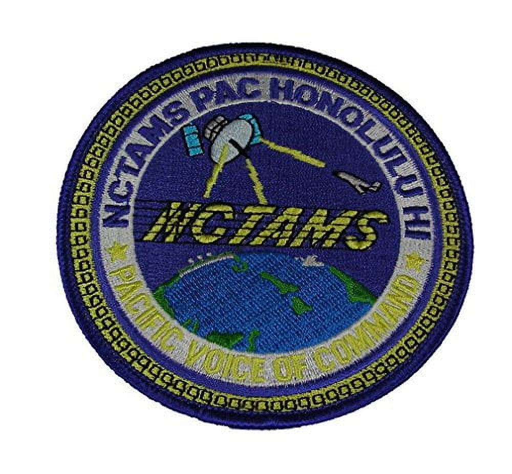 NCTAMS PAC HONOLULU HI PACIFIC VOICE OF COMMAND Round Patch - Color ...