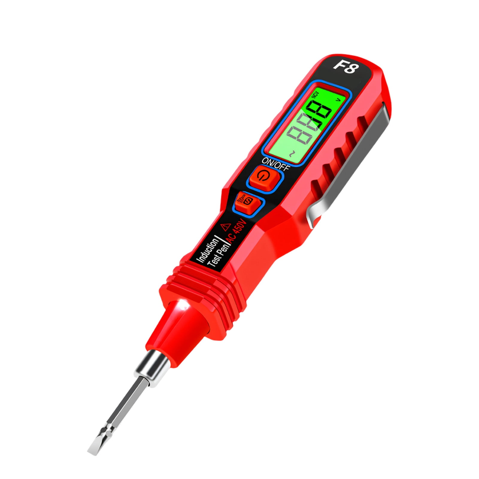 NCV Voltages Tester Meter With Backlit Display Electric Tester Accurate ...
