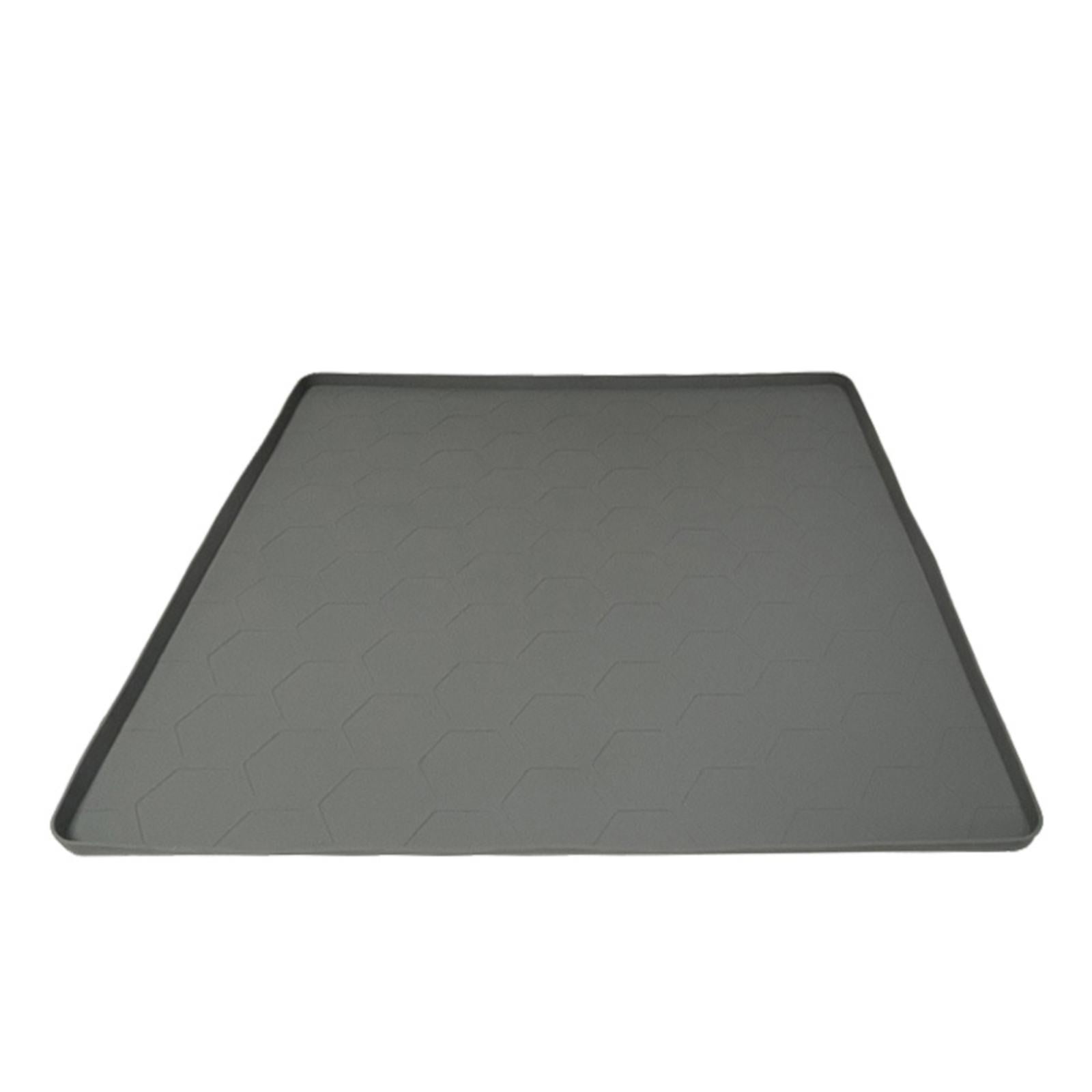 NCWSO Dining Table Set Mini Fridge Silicone Mat | Raised Edges for ...