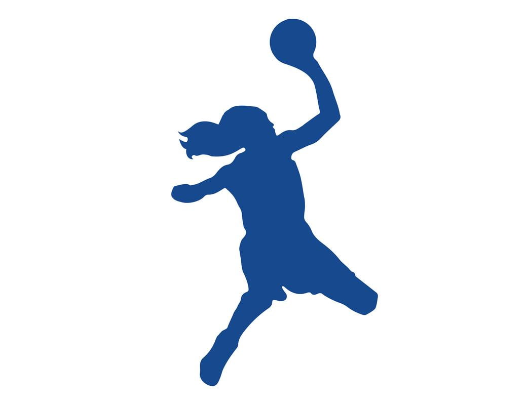 ND099B Basketball Player Shooting Lefthanded Decal Sticker | 5.5-Inches ...