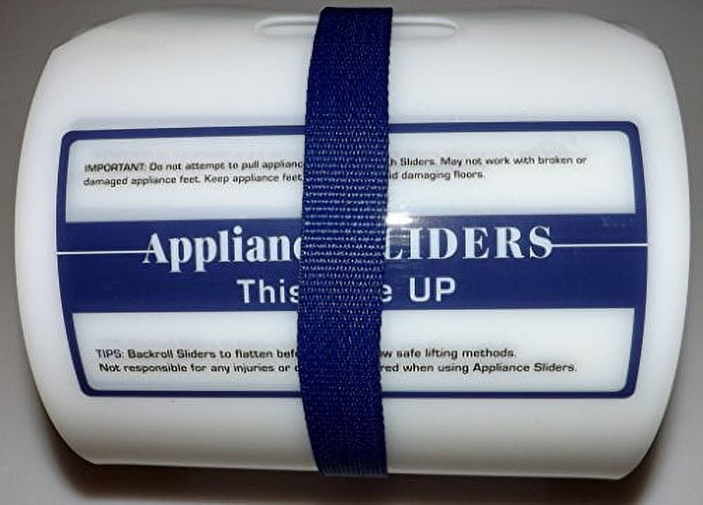 NDA Appliance Sliders - White, Industrial, Polyethylene, No Mounting ...