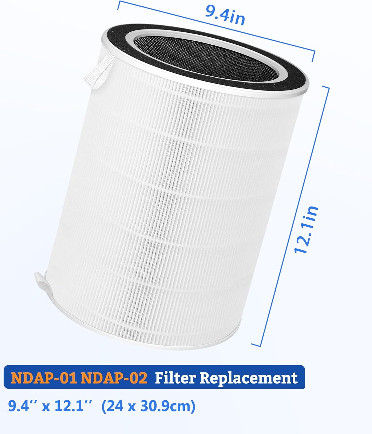 NDAP-01 NDAP-02 Replacement Filter Compatible with Hestom HEPA Air ...