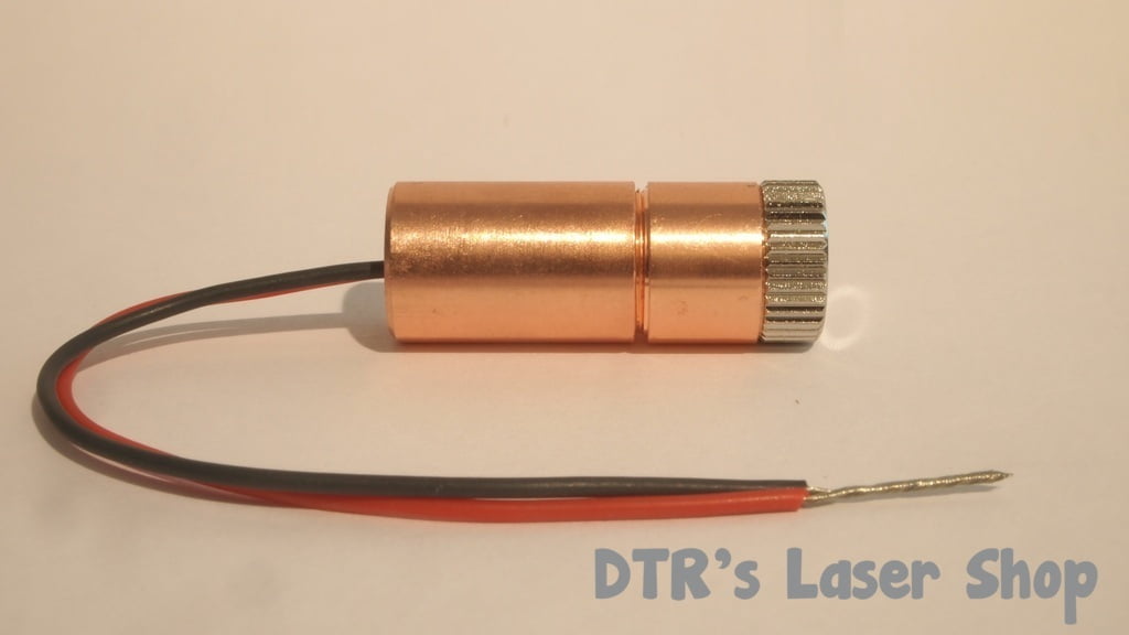 NDB7875 445nm Laser Diode In a Copper Module With Leads & DTR-3E-B ...