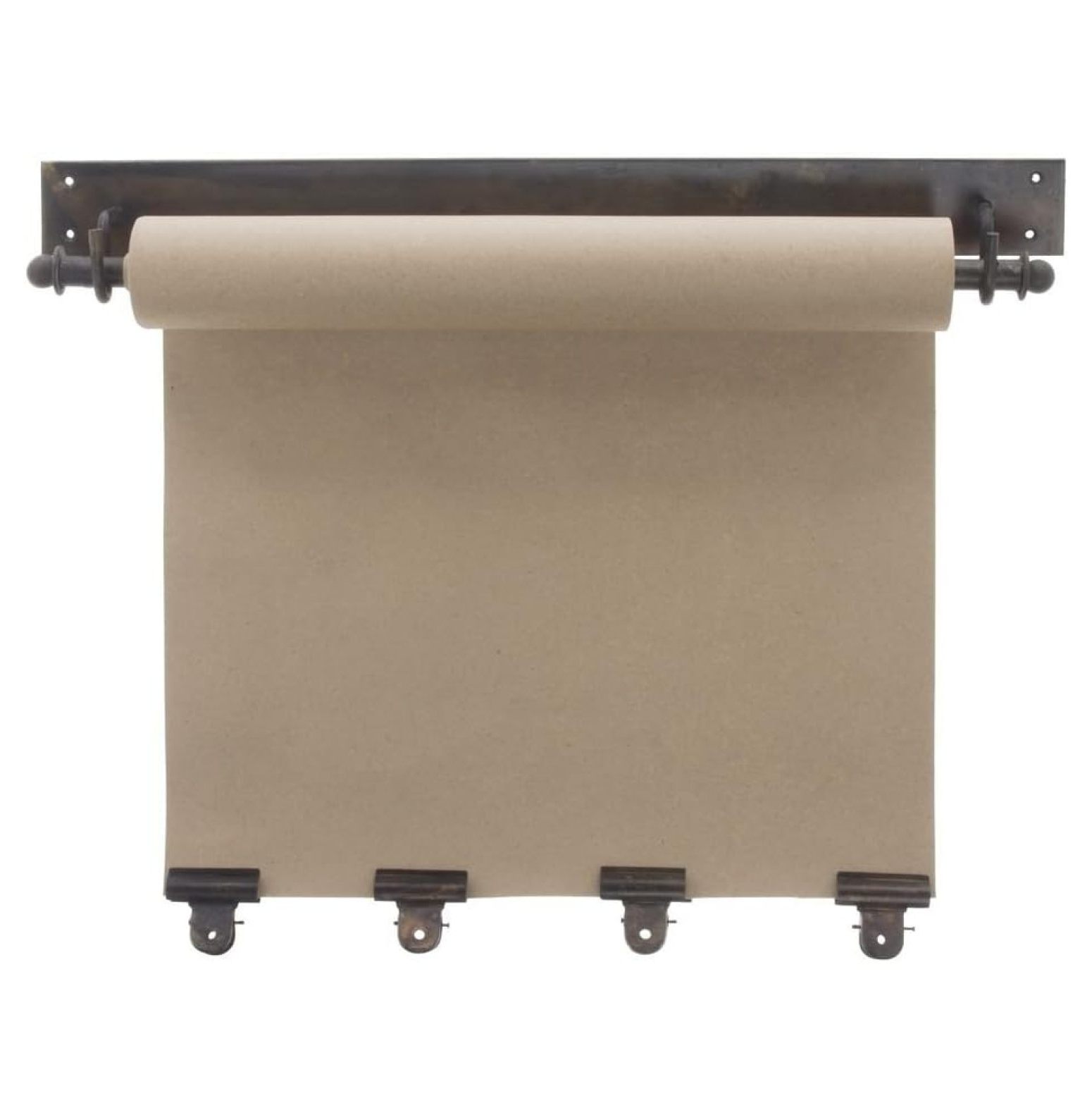 NDE1100 Hanging Note Roll with 4 Clips, Brown - Walmart.com