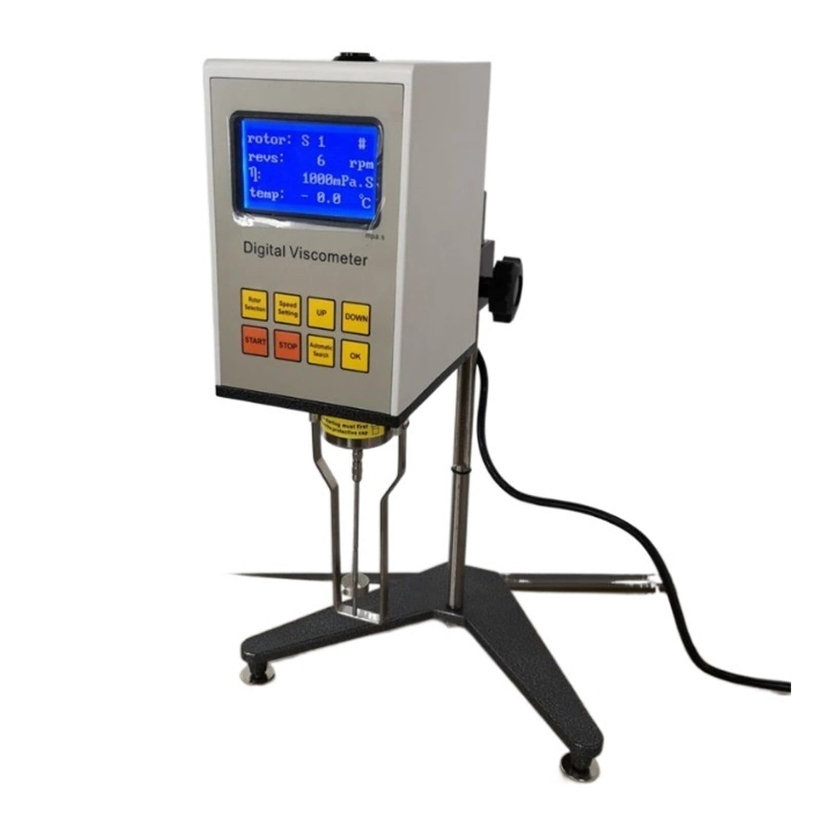 NDJ-5s Viscosity Testing Meter Viscometer Digital Rotational Viscometer ...