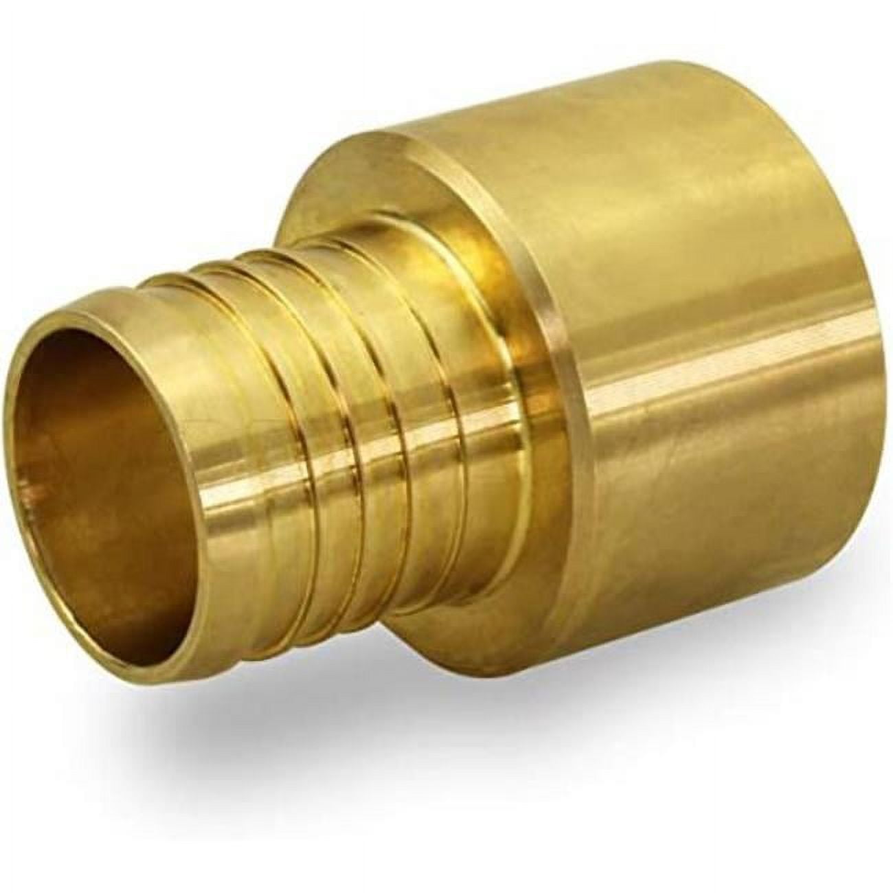NDL Industries BRP3-16 1 in. Female x Female Pex Pipe Thread Brass ...