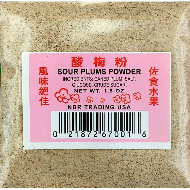 NDR Li Hing Mui Powder Hawaii's Fav Snack Seasoning Sour Plum 1.8oz ...