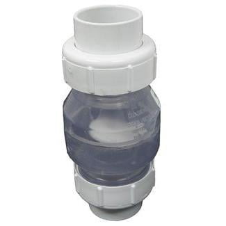 Flo-Controls True Union Swing Check Valve 2in. Clear 1720C20 - Walmart.com