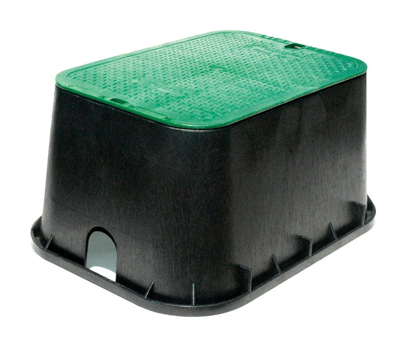 NDS 20 in. W X 13 in. H Rectangular Valve Box with Overlapping Cover ...