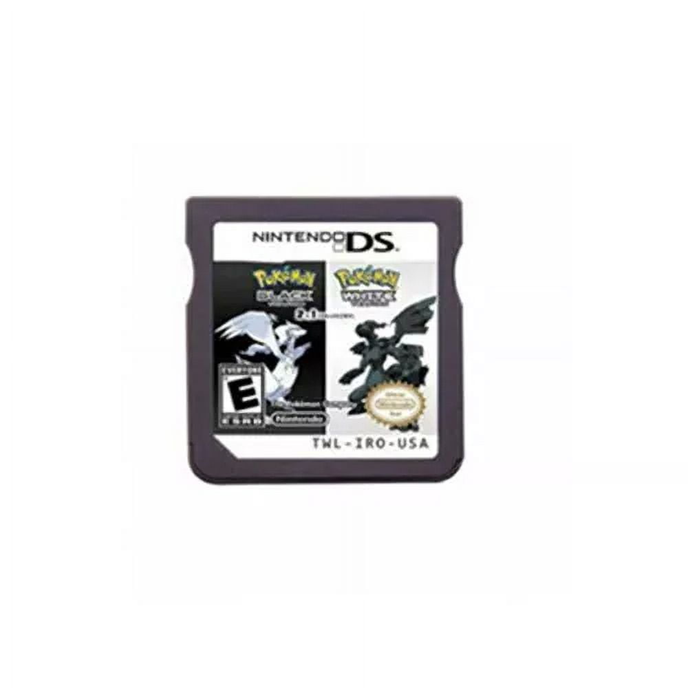 NDS 2DS 3DS XL Pokemon lack / White / Black 2 / White2 Game Card For ...
