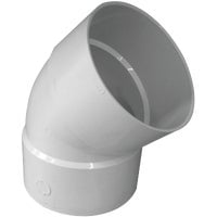 NDS 48115 6 in. Hub x 6 in. Hub Schedule 35 PVC Elbow - Walmart.com